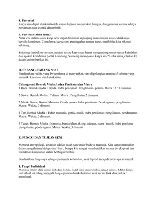 Seni rupa dan peradaban | DOC