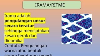prinsip rupa ritme, prinsip seni rupa pada materi seni rupa kelas 5 .pptx