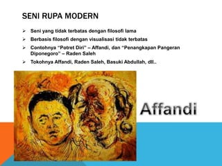 Seni Rupa Tradisional, Modern, Kontemporer | PPTX