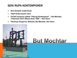 Seni Rupa Tradisional, Modern, Kontemporer | PPTX