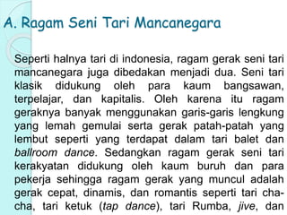 Seni tari mancanegara | PPTX