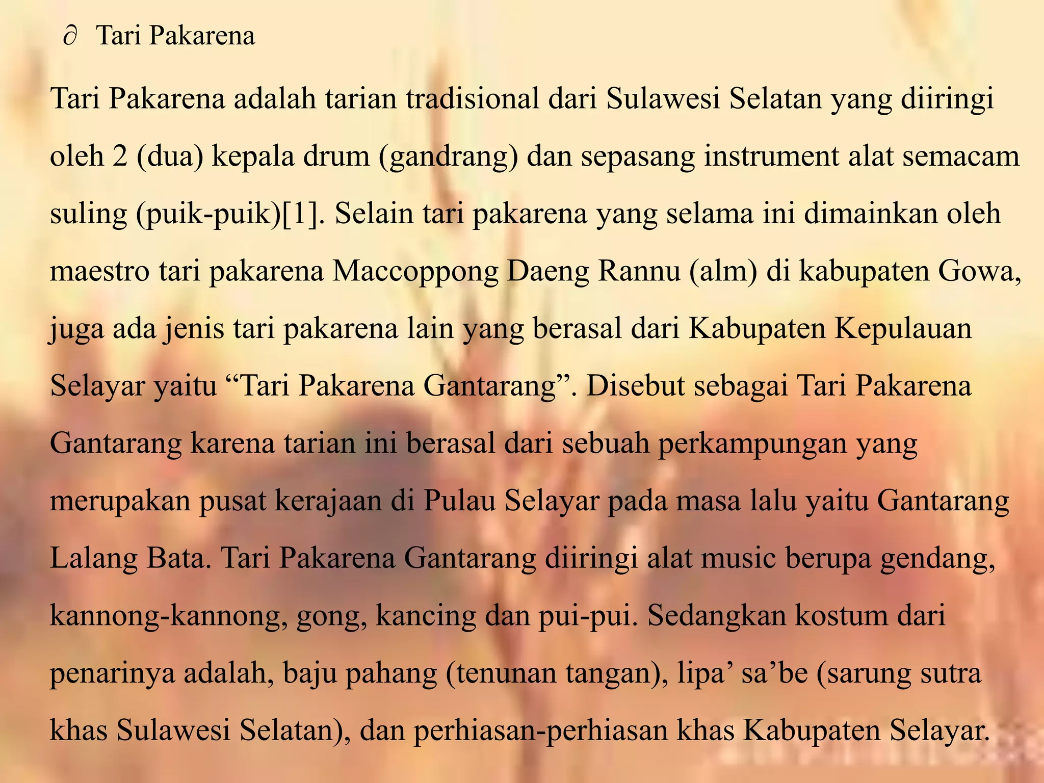 Seni tari tradisional | PPTX