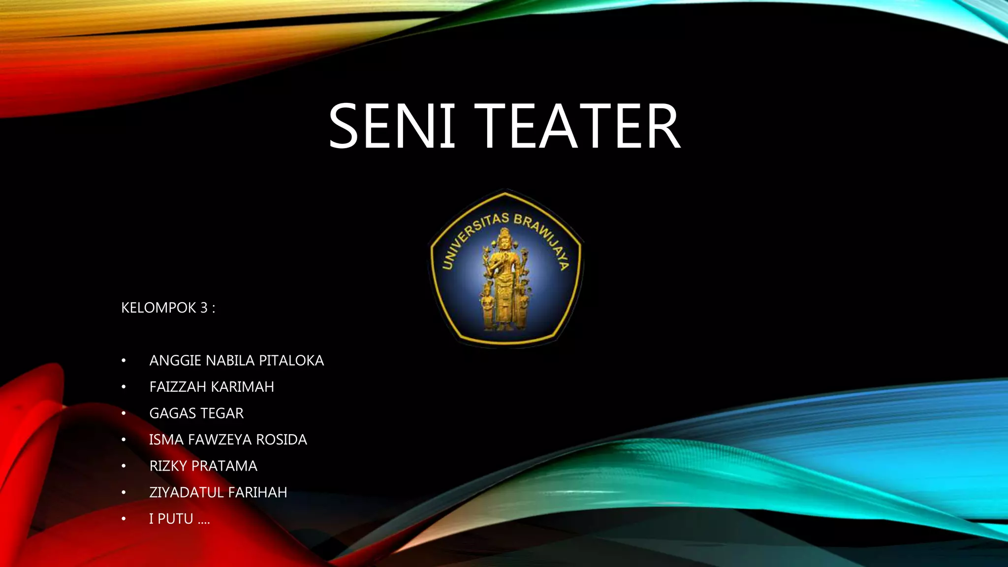 Seni teater | PPTX