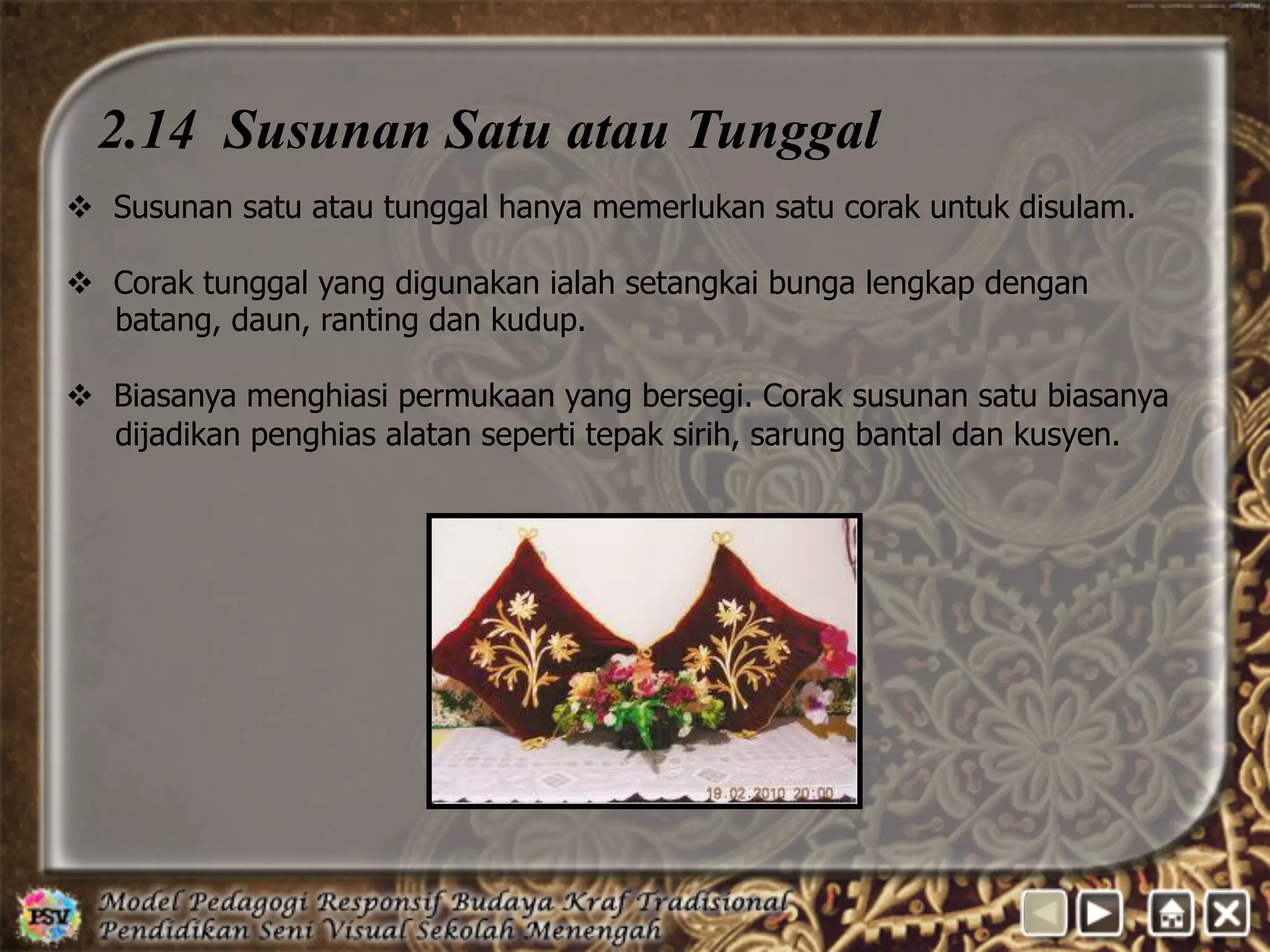 Seni Tekat Slide PPT | PDF