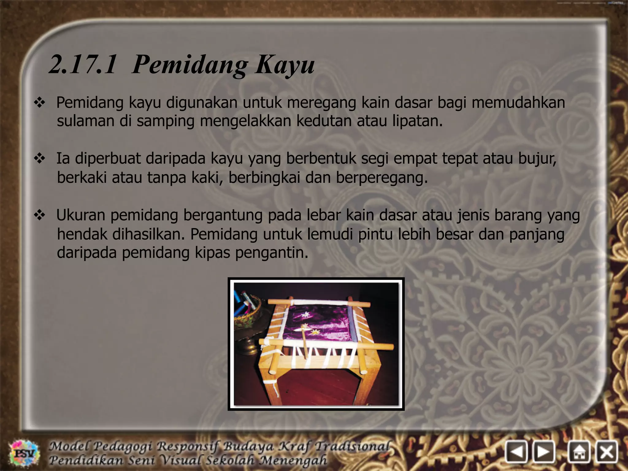 Seni Tekat Slide PPT | PDF