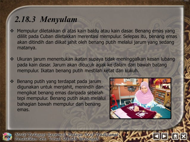 Seni Tekat Slide PPT | PDF