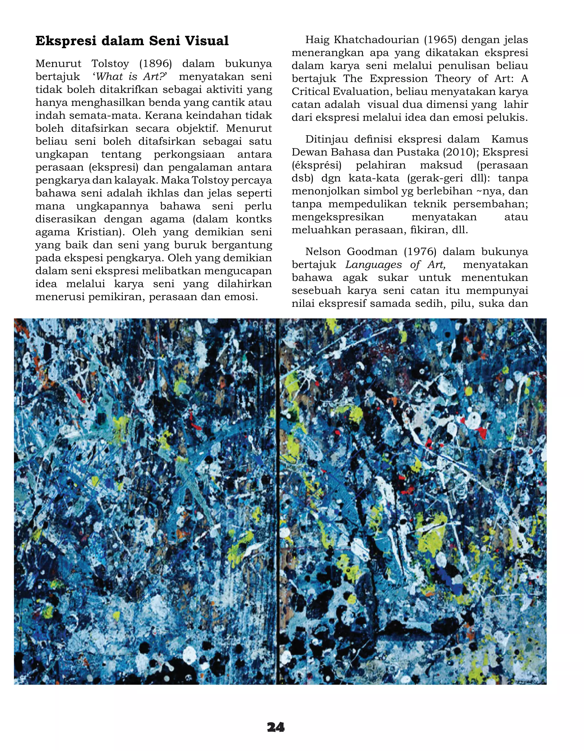 Seni visual stpm sample hassan mohd ghazli | PDF