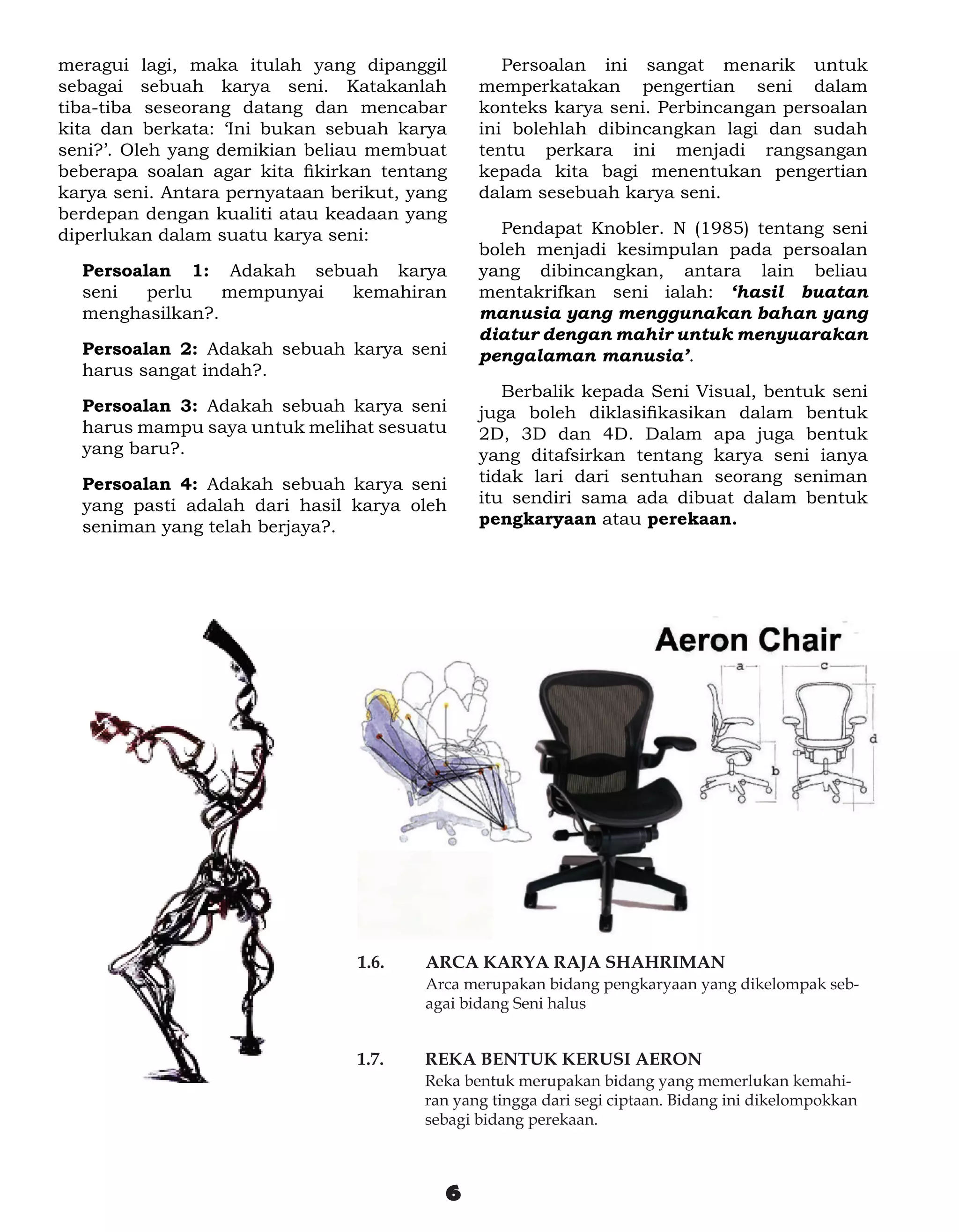 Seni visual stpm sample hassan mohd ghazli | PDF