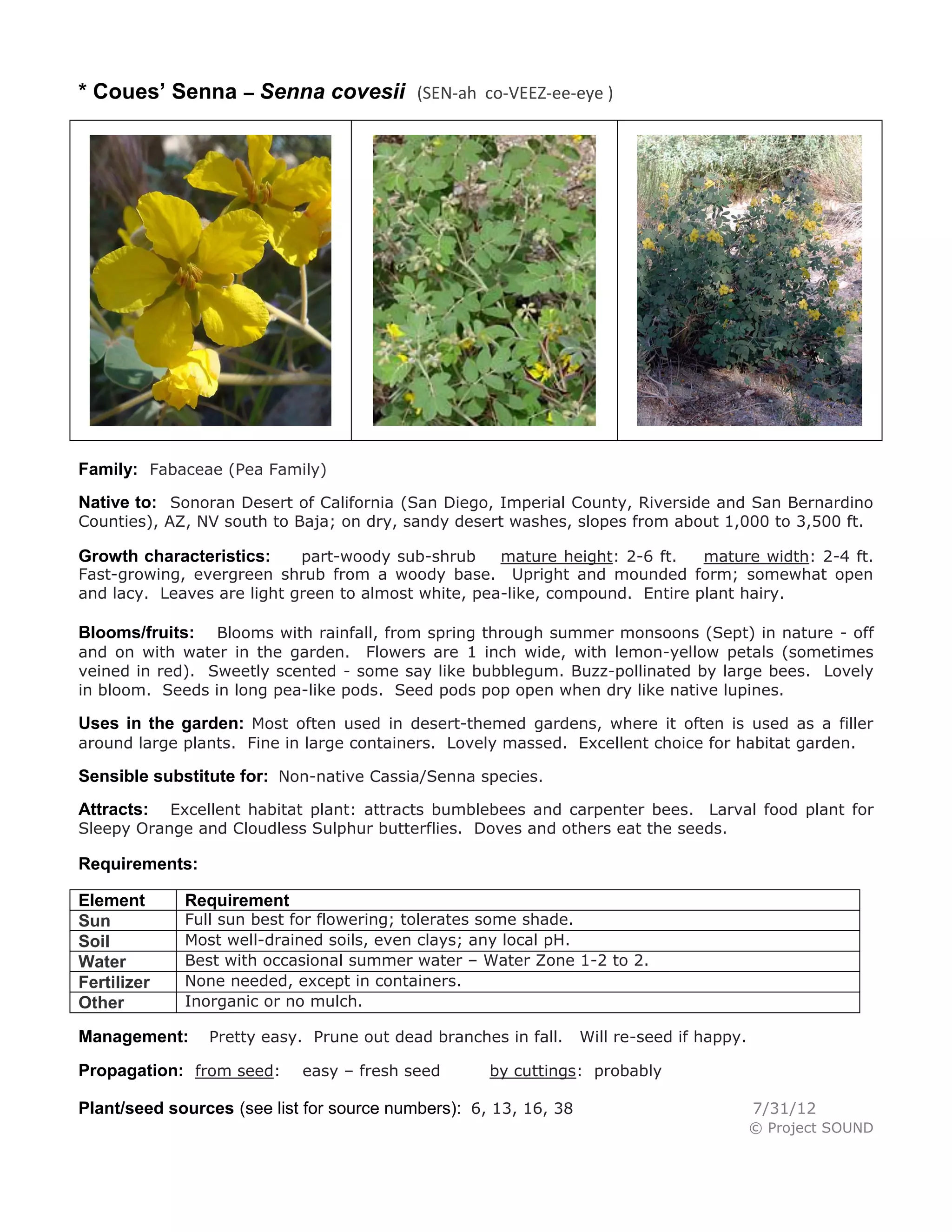 Senna covesii | PDF