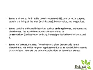 senna leaf extract manufacturer and supplier.pptx