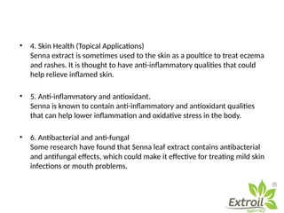 senna leaf extract manufacturer and supplier.pptx