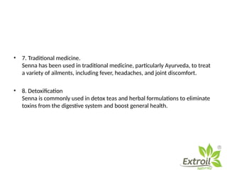 senna leaf extract manufacturer and supplier.pptx