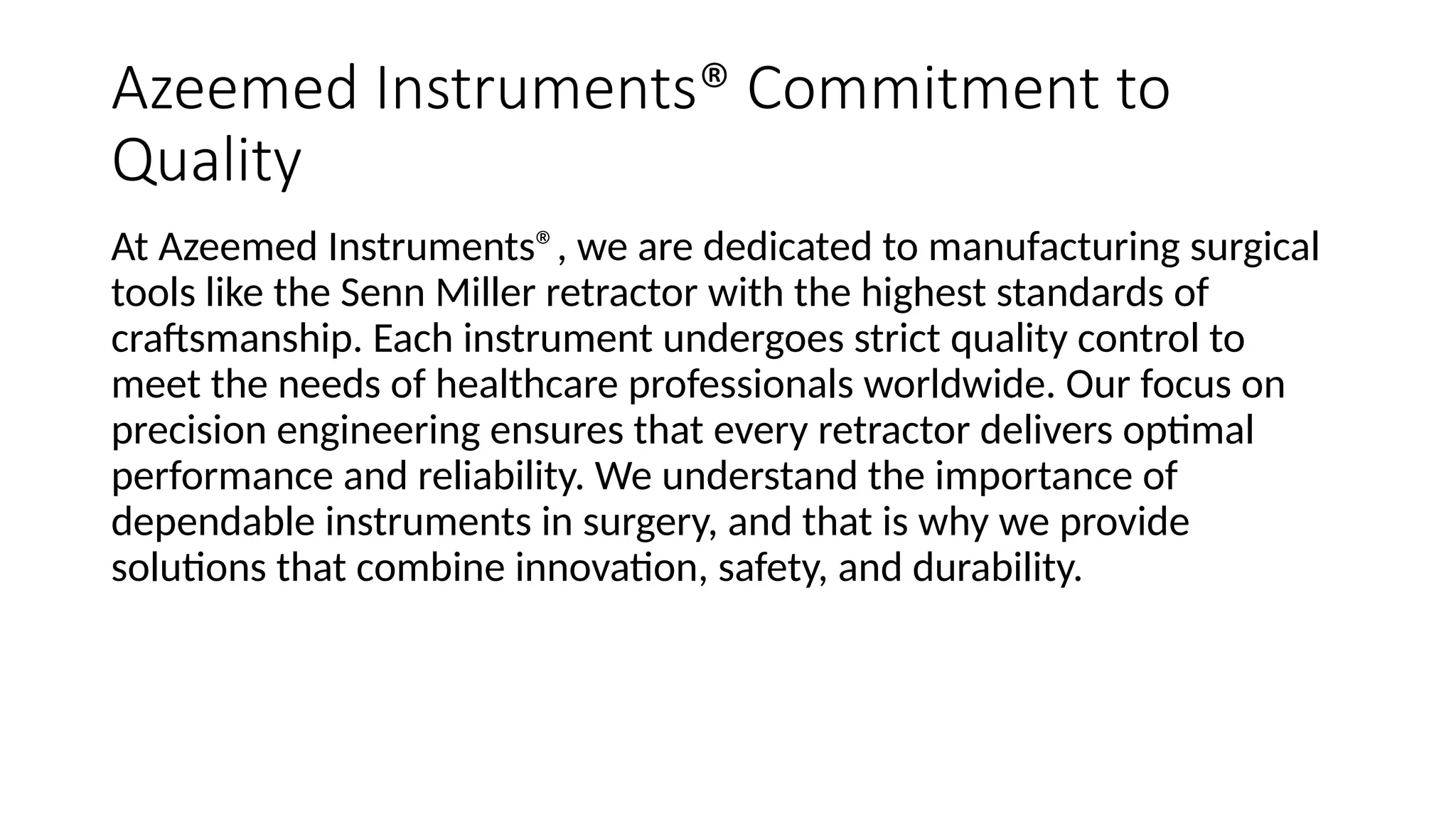 Senn Miller Retractor Surgical Instrument.pptx