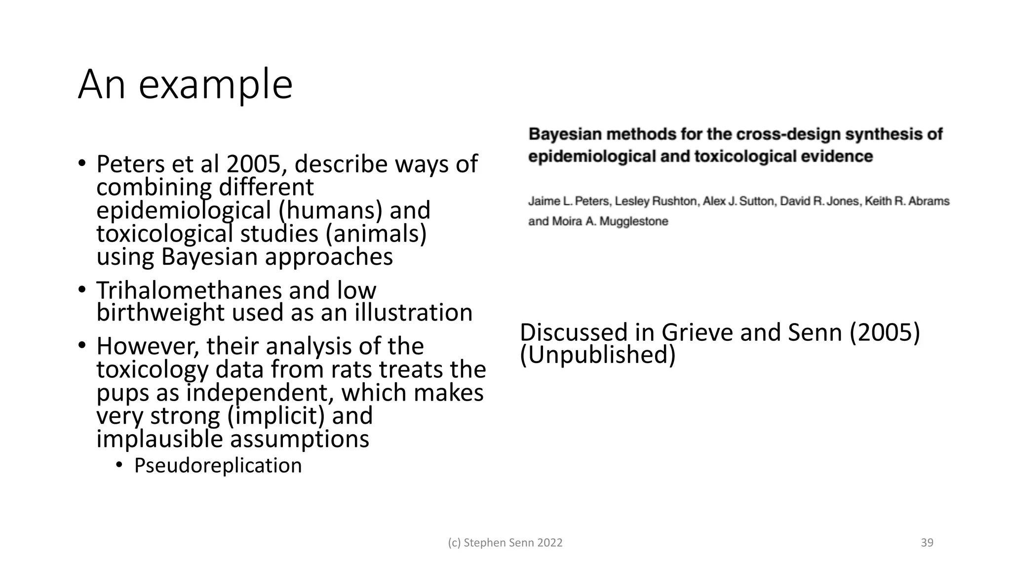 The replication crisis: are P-values the problem and are Bayes factors ...
