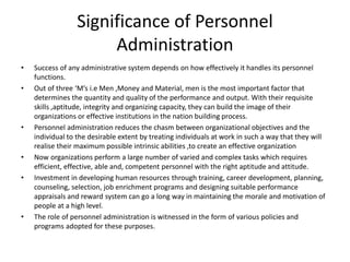 Senor subordinate relations and personnel administration | PPTX