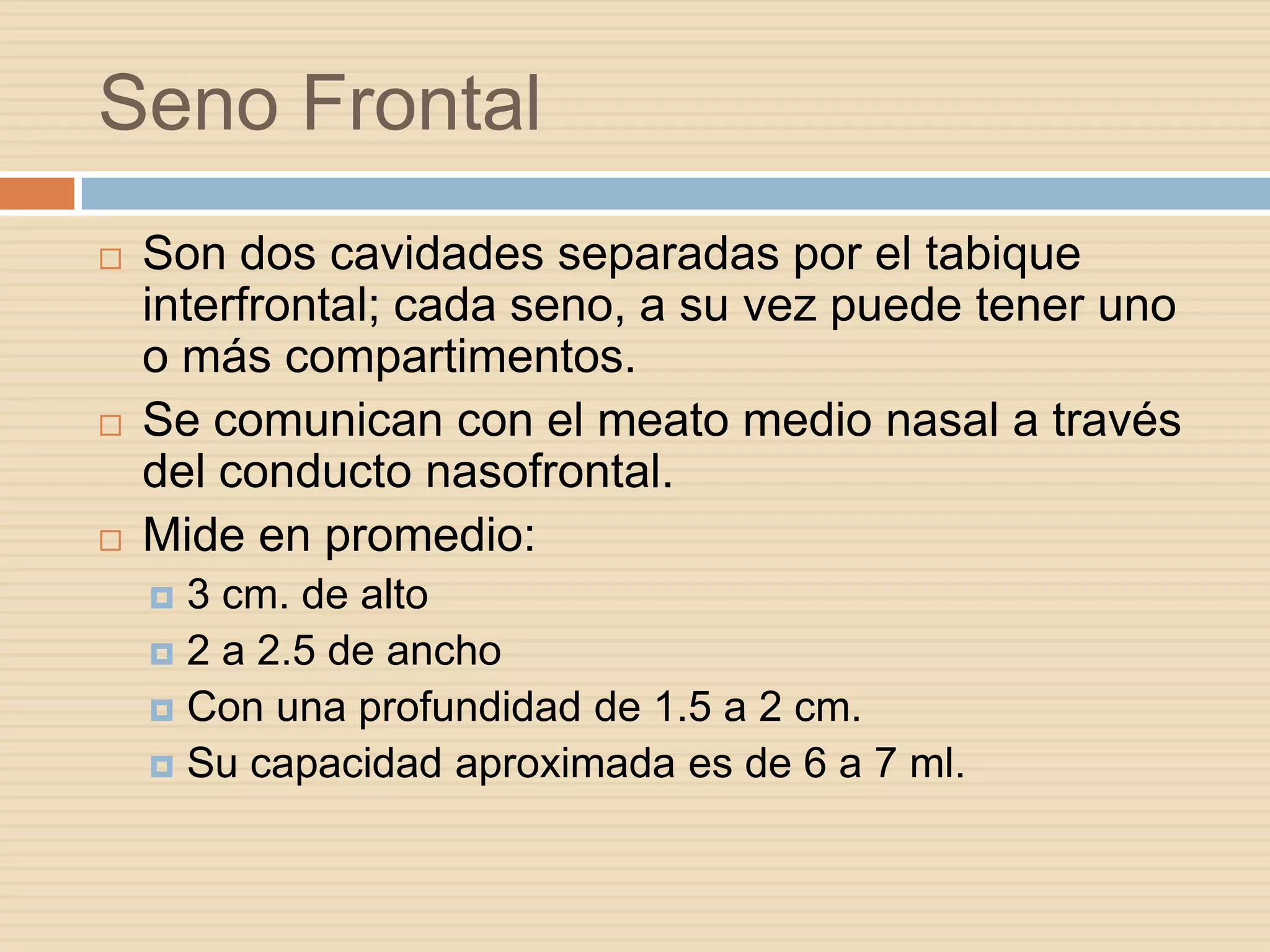 Senos paranasales | PPTX