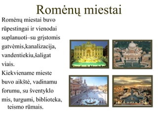 Senoves roma | PPT