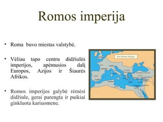Senoves roma | PPT