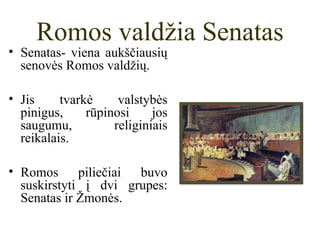 Senoves roma | PPT
