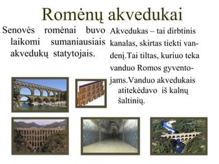 Senoves roma | PPT