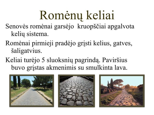 Senoves roma | PPT