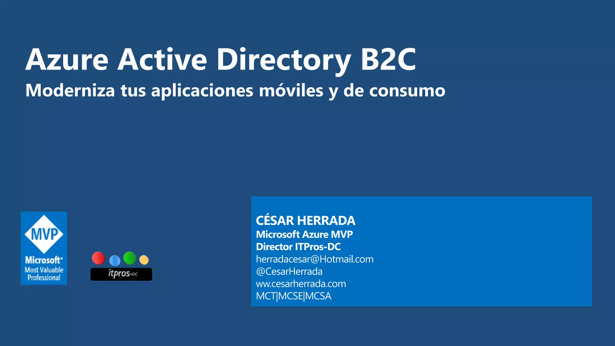 Azure Active Directory B2c Ppt