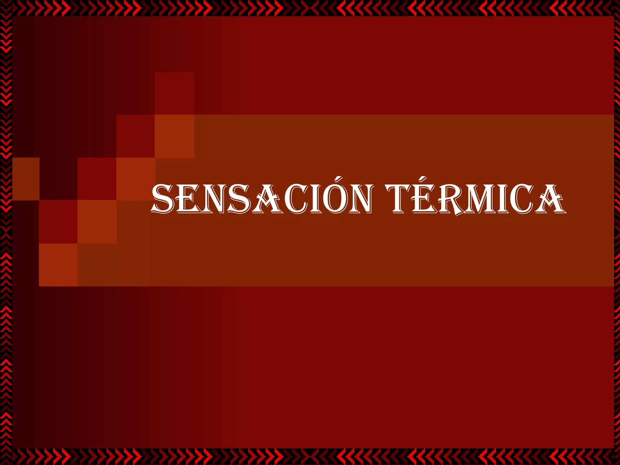 Sensacion termica | PPT