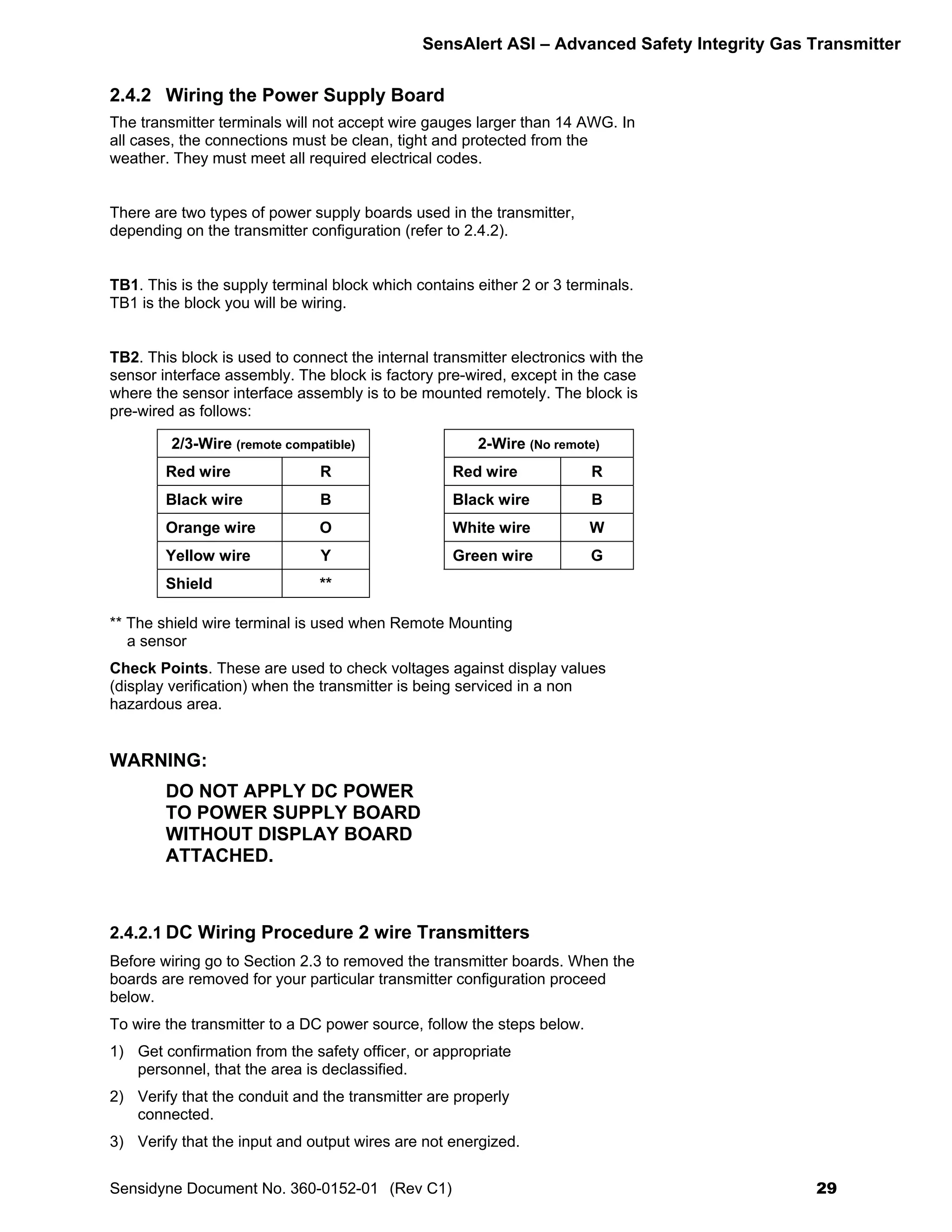 SensAlert ASI Advanced Safety Integrity Gas Transmitter | PDF