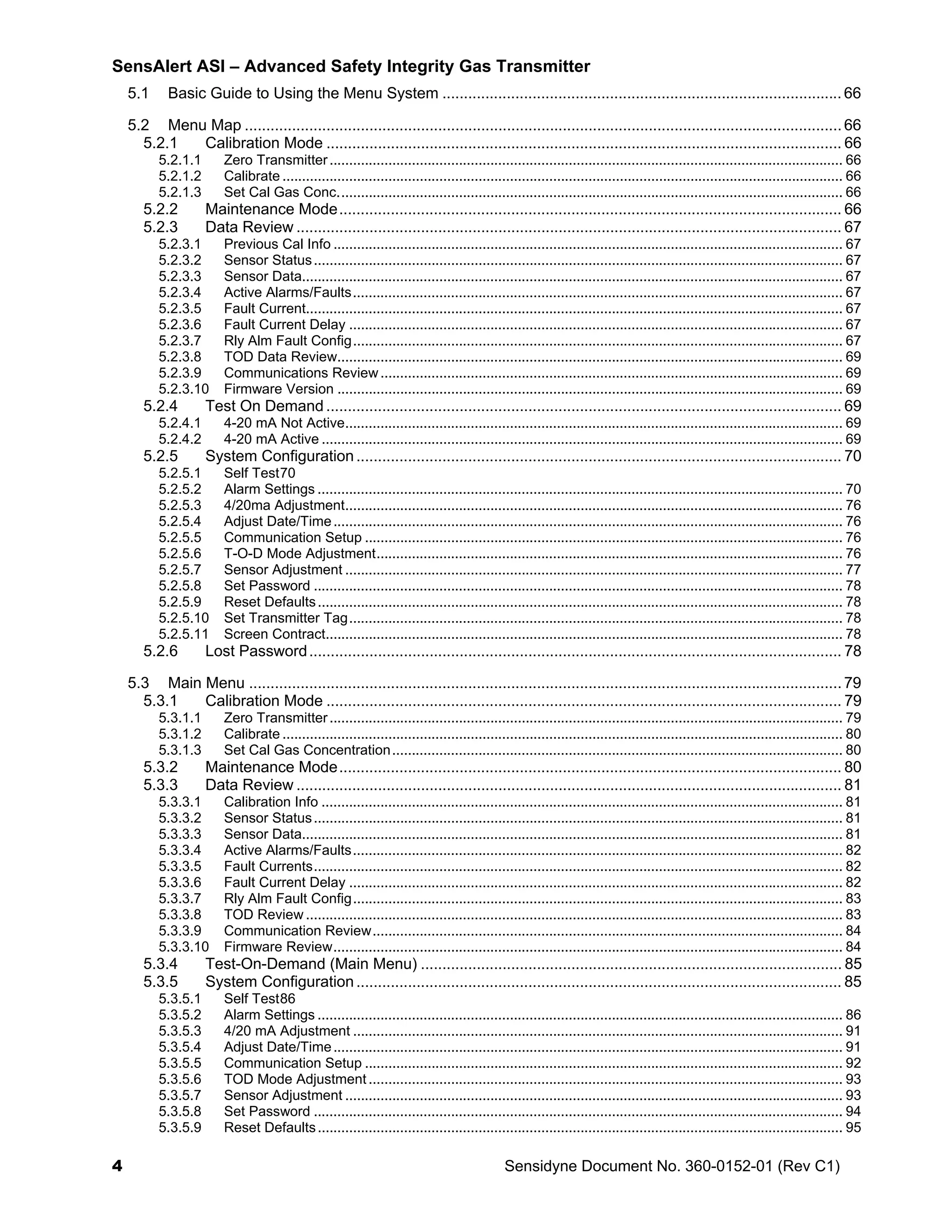 SensAlert ASI Advanced Safety Integrity Gas Transmitter | PDF