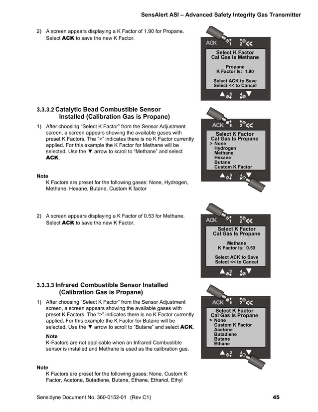 SensAlert ASI Advanced Safety Integrity Gas Transmitter | PDF
