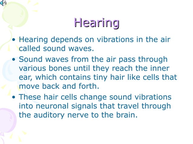 Sensation | PPT | Brain and Nervous System Disorders | Diseases and Conditions