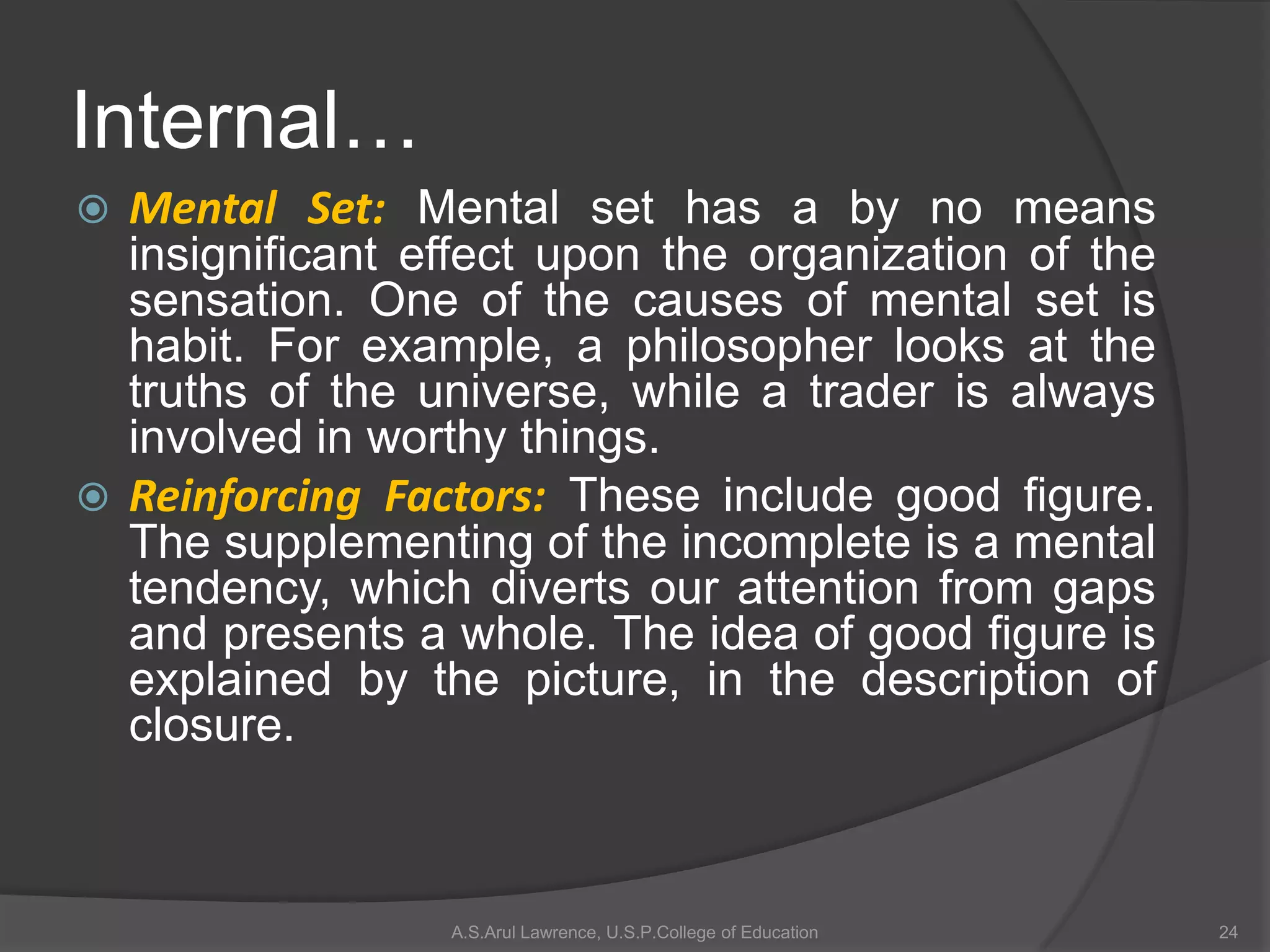 Sensation and Perception | PPSX