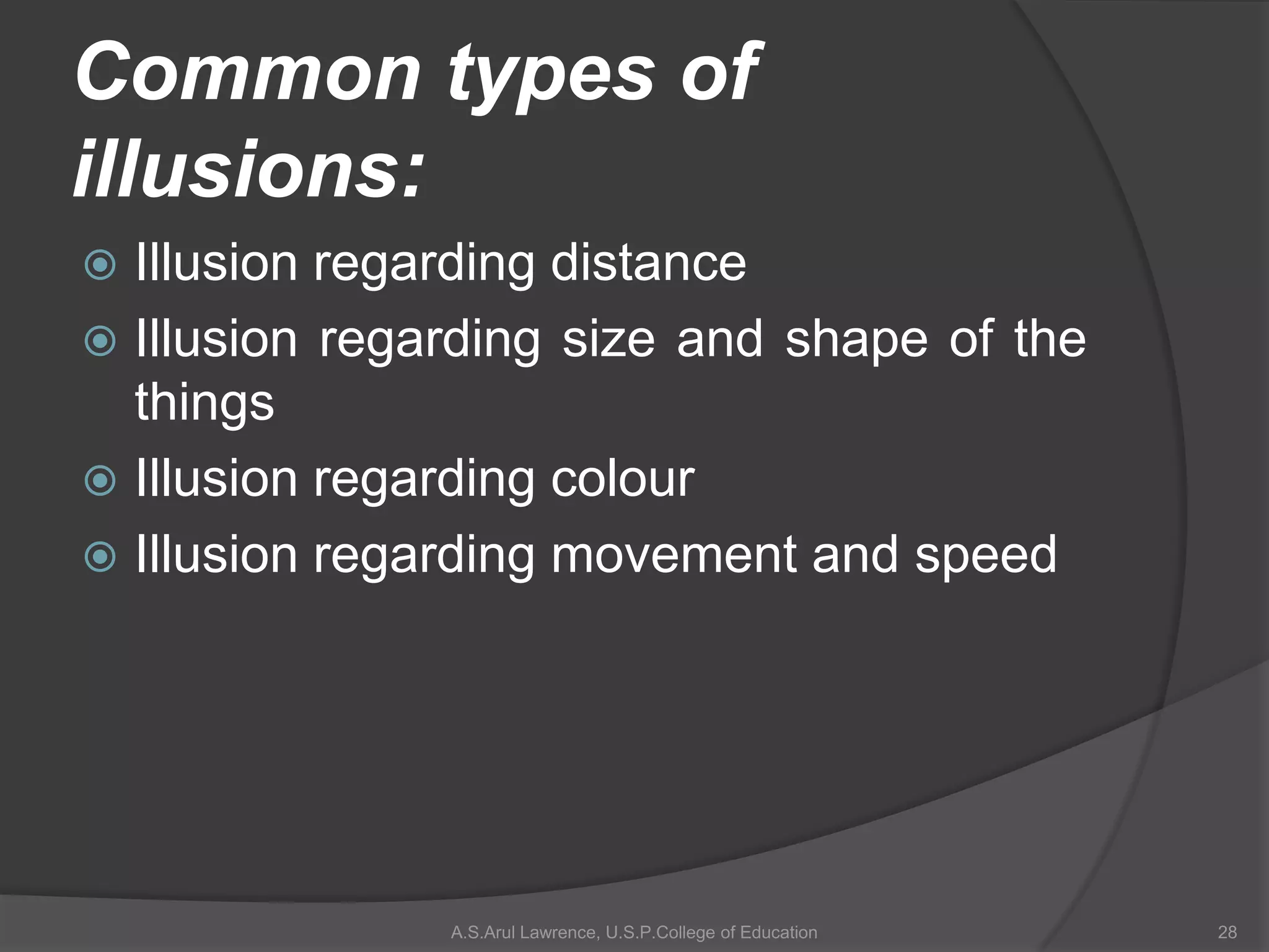 Sensation and Perception | PPSX