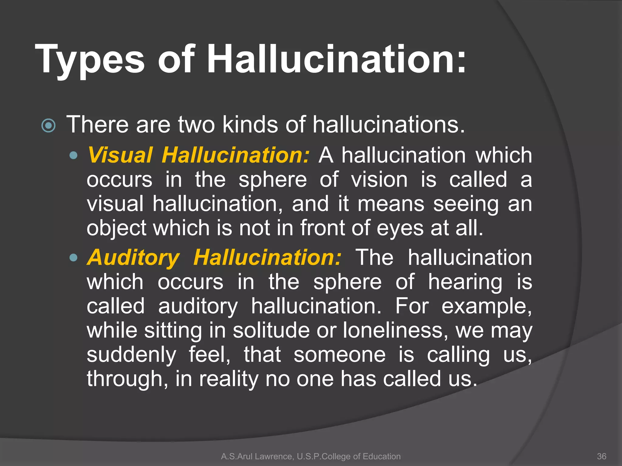 Sensation and Perception | PPSX