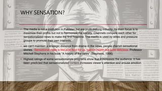 Sensationalism | PPTX