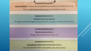 Sensational sentences! | PPTX