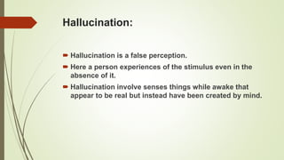 Sensation and perception | PPTX | Science