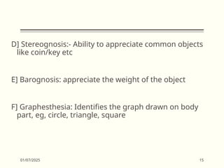 full Sensation Examination.pptx hd pages | PPT