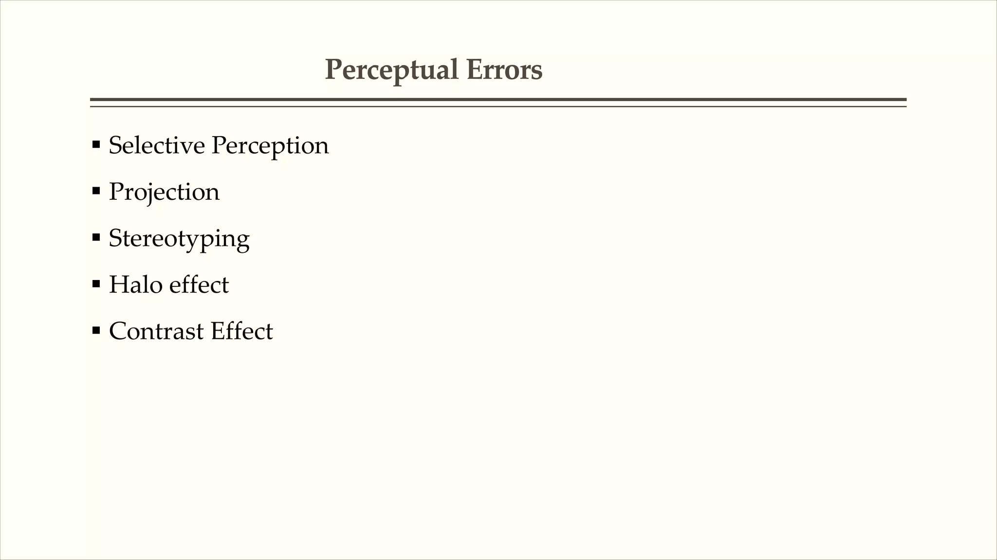 Sensation & perception | PPTX