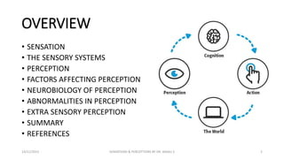 sensation and perception,psychology topic | PPTX