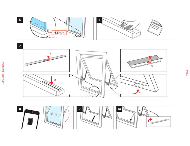 Sensative Door WIndow Sensor strip Quickstart Guide Z-Wave Plus | PDF