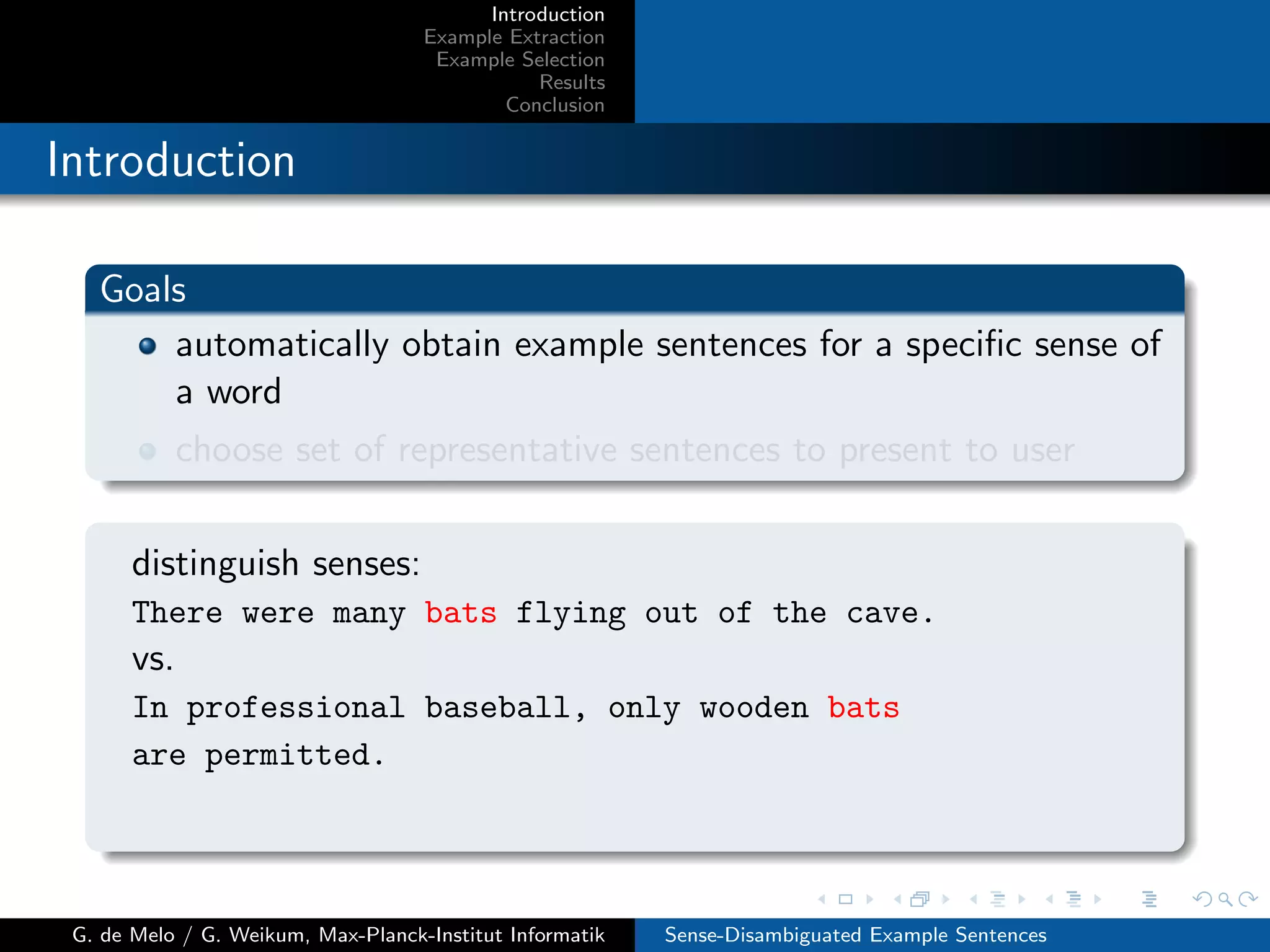 Extracting Sense-Disambiguated Example Sentences From Parallel Corpora ...