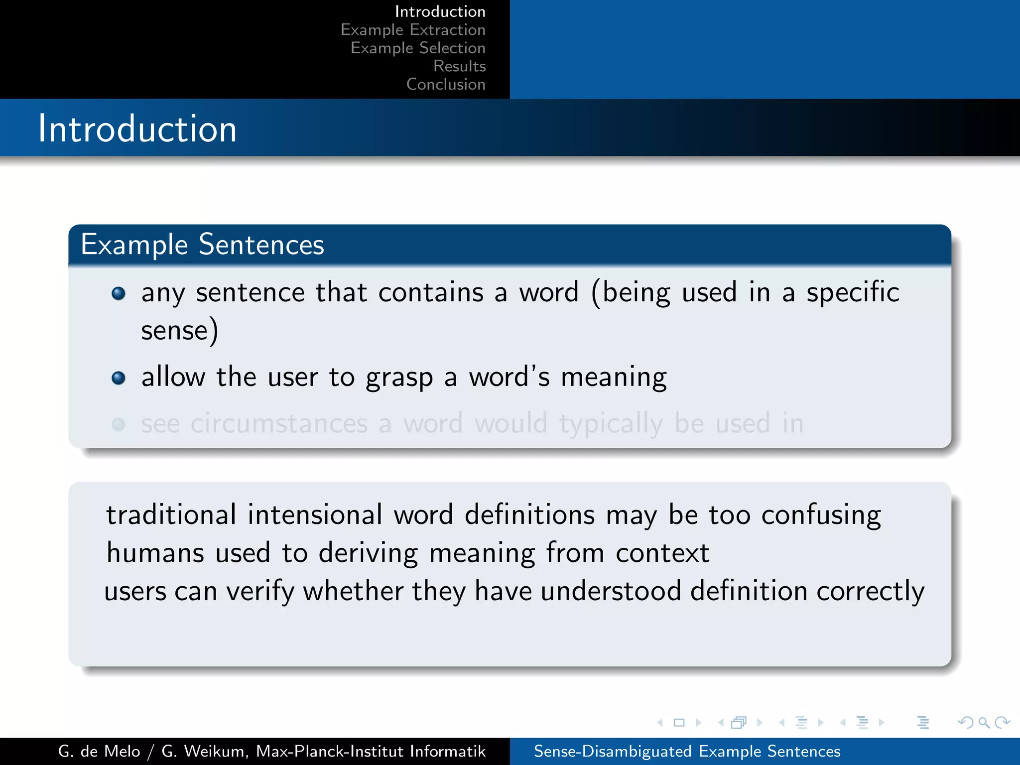Extracting Sense-Disambiguated Example Sentences From Parallel Corpora ...