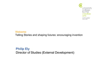 Sense of Play 07: Phillip Ely, Introduction | PPT