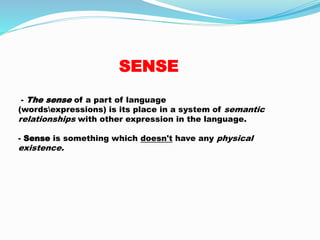 Sense and reference | PPTX