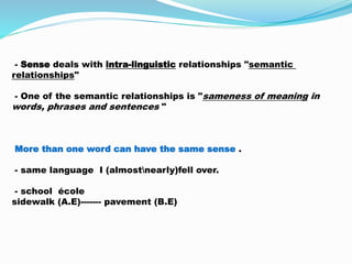 Sense and reference | PPTX