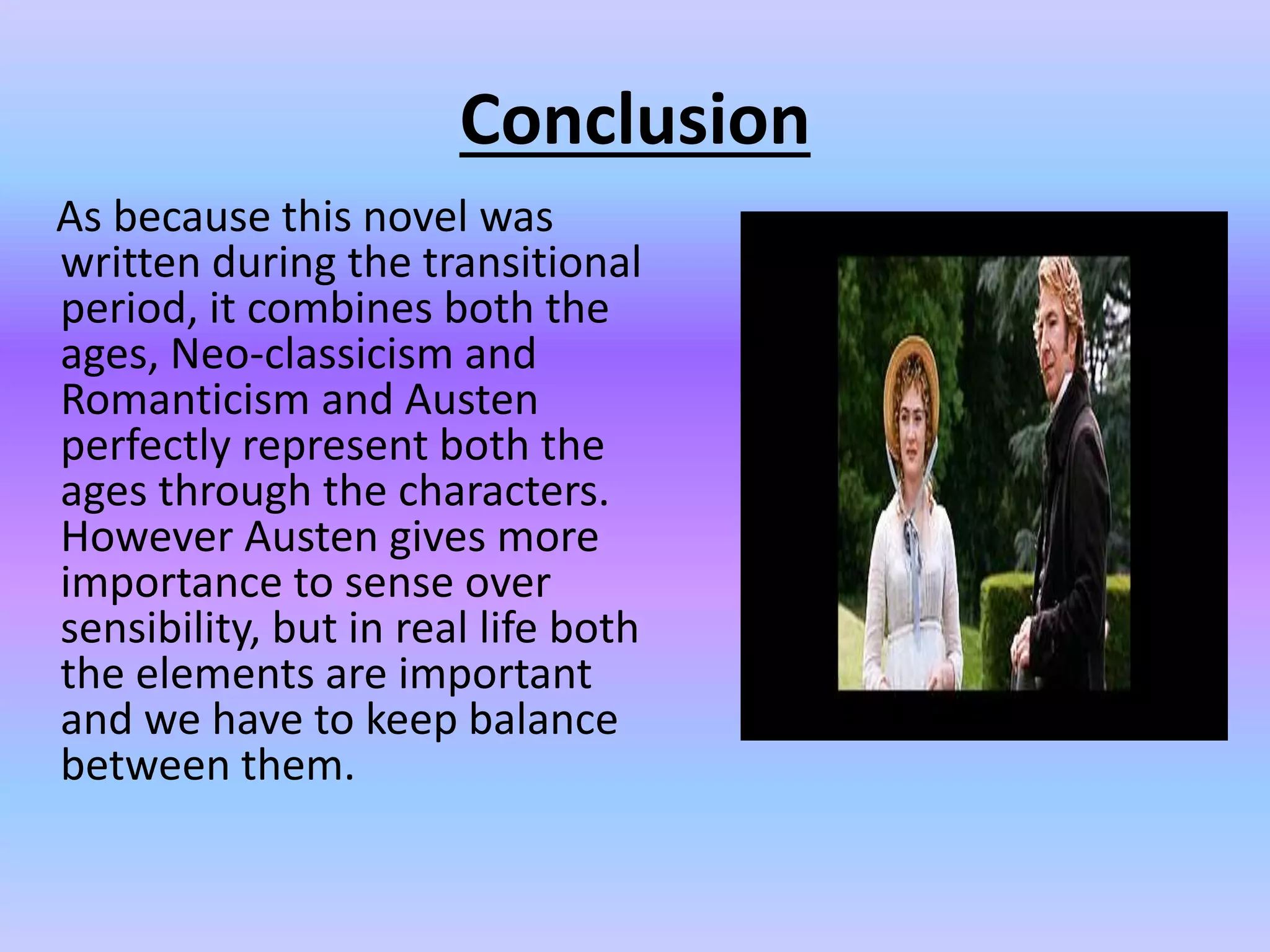 Sense and sensibility | PPTX