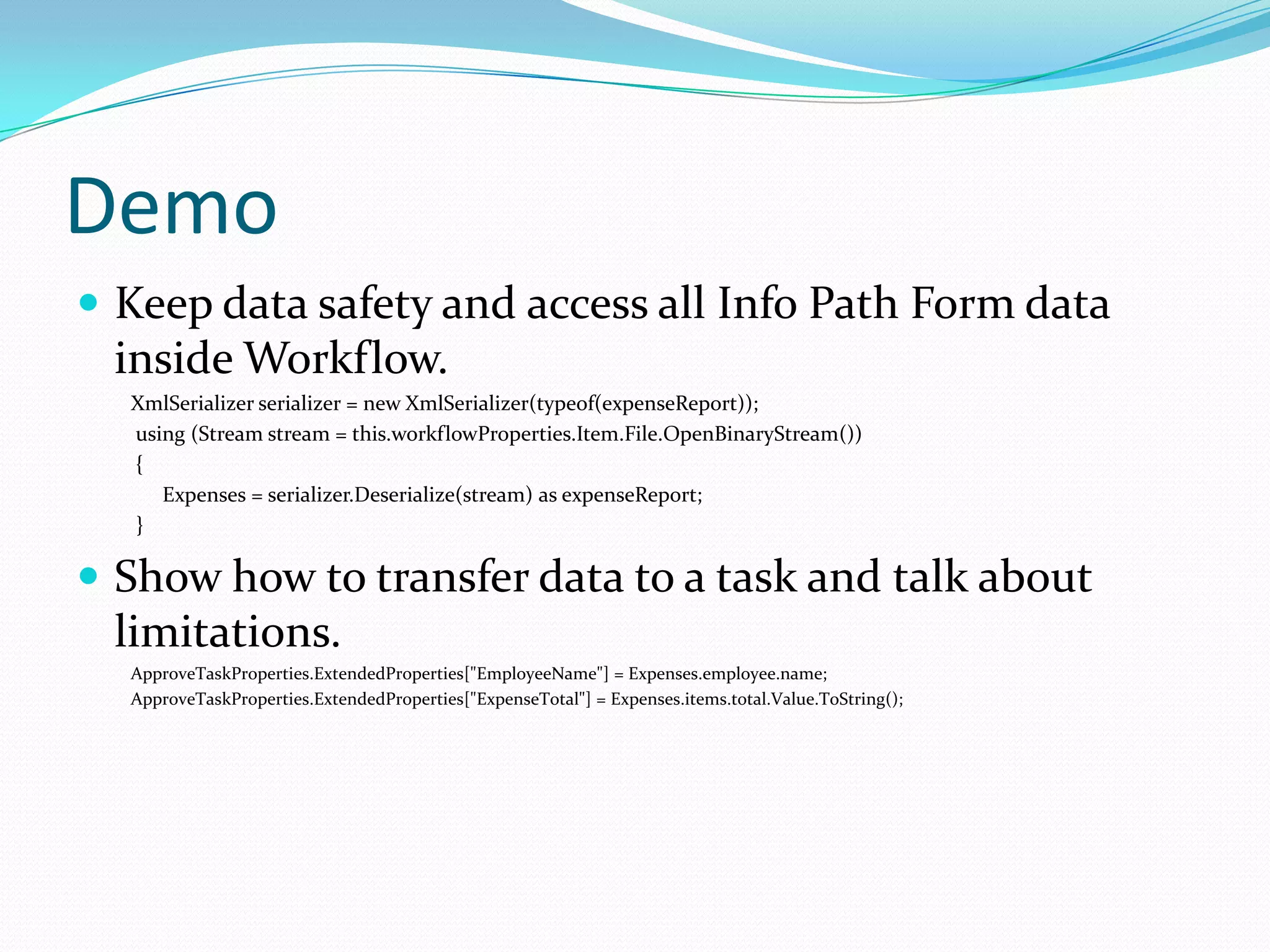 Sense And Simplicity Info Path Task Forms Made Easy | PPT