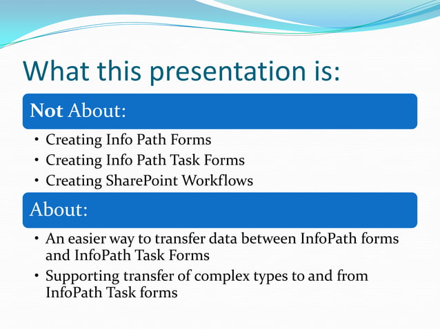 Sense And Simplicity Info Path Task Forms Made Easy | PPT