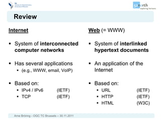 The SenseBox project & Internet of Things standardization recommendations for OGC | PDF ...